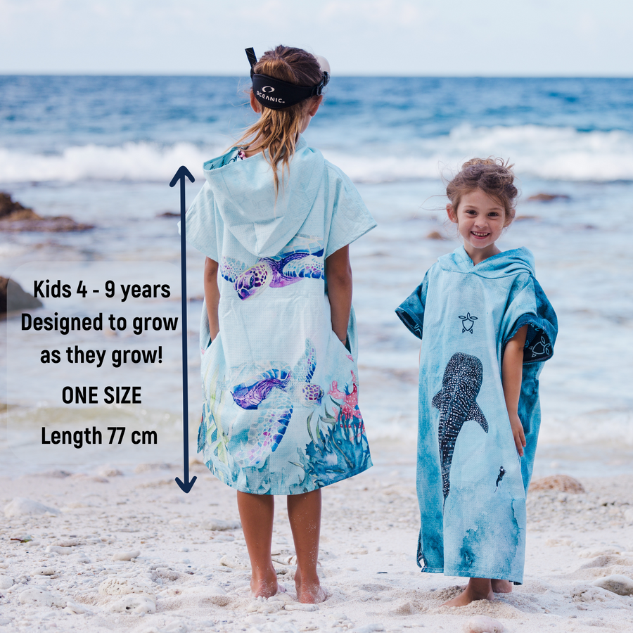 Kids Hooded Poncho Towels – Ocean Armour
