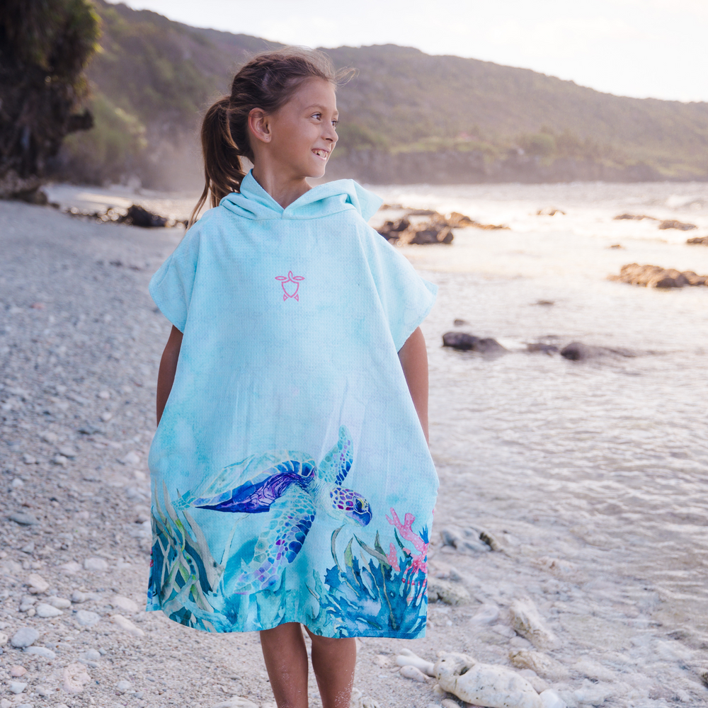 Kids Hooded Poncho Towels – Ocean Armour